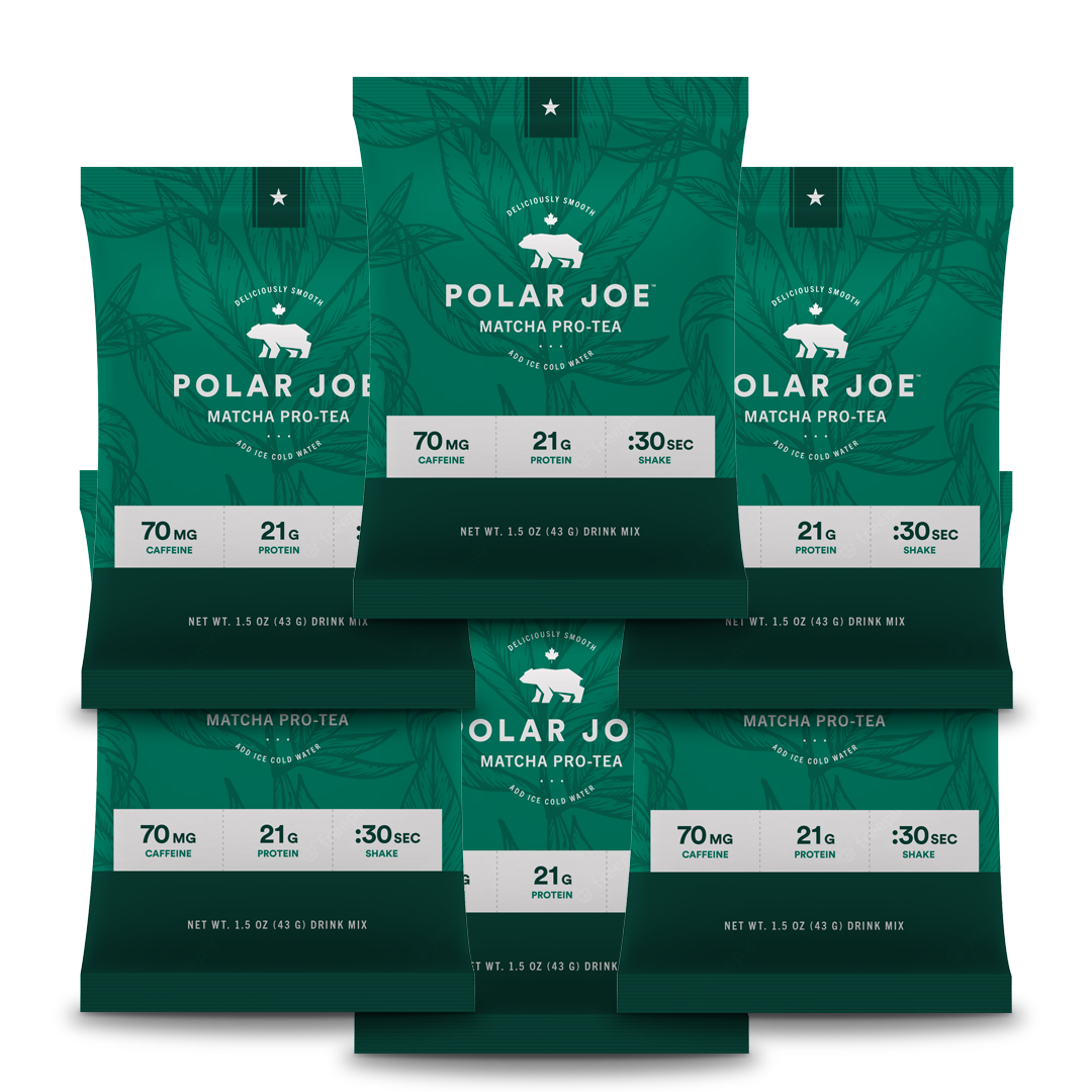 Matcha Latte - Flat 6-Pack – Polar Joe Co.